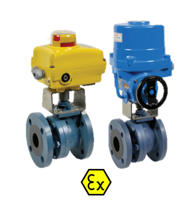 540/516 AICG - Electric actuated carbon steel ball valve | Profluid